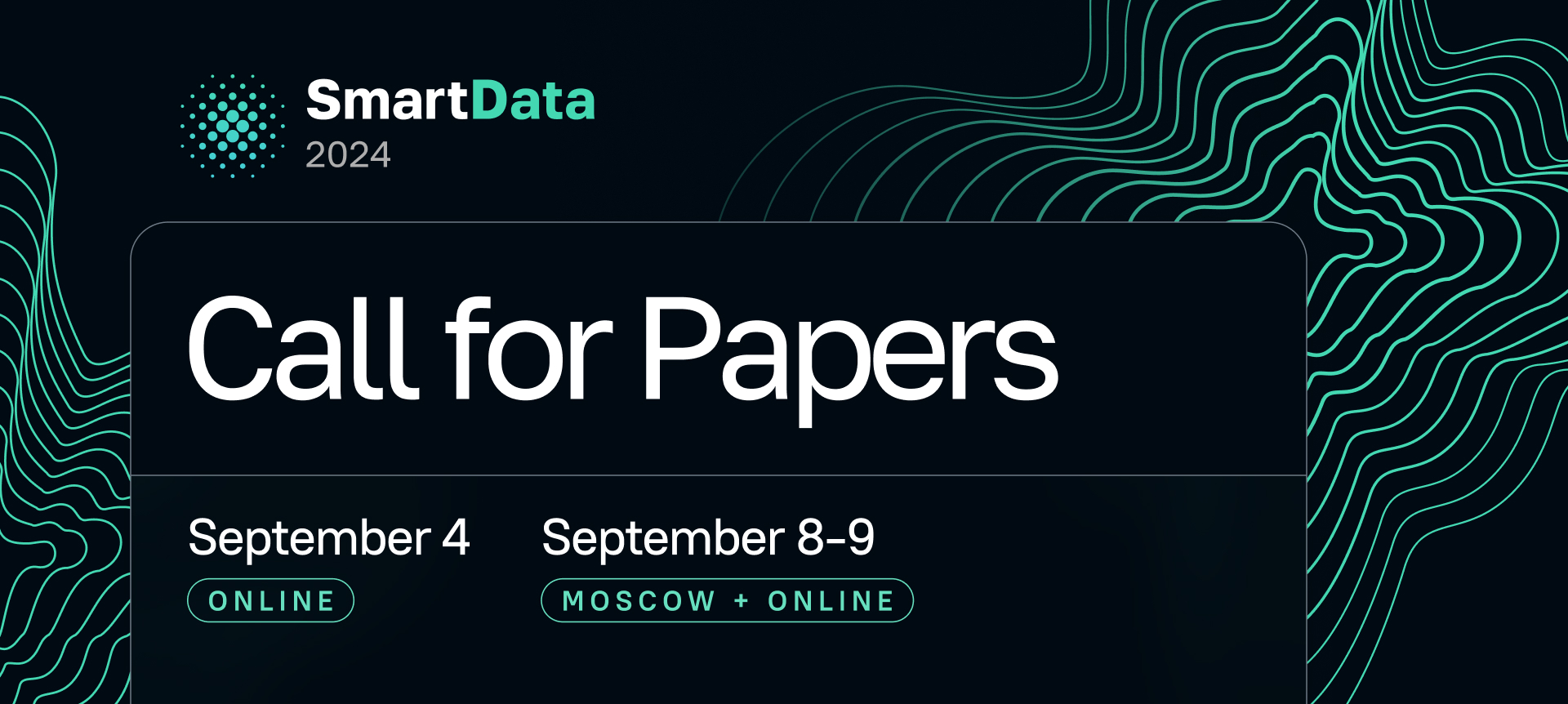 SmartData 2024 | How to submit your talk | Conference on Data Engineering