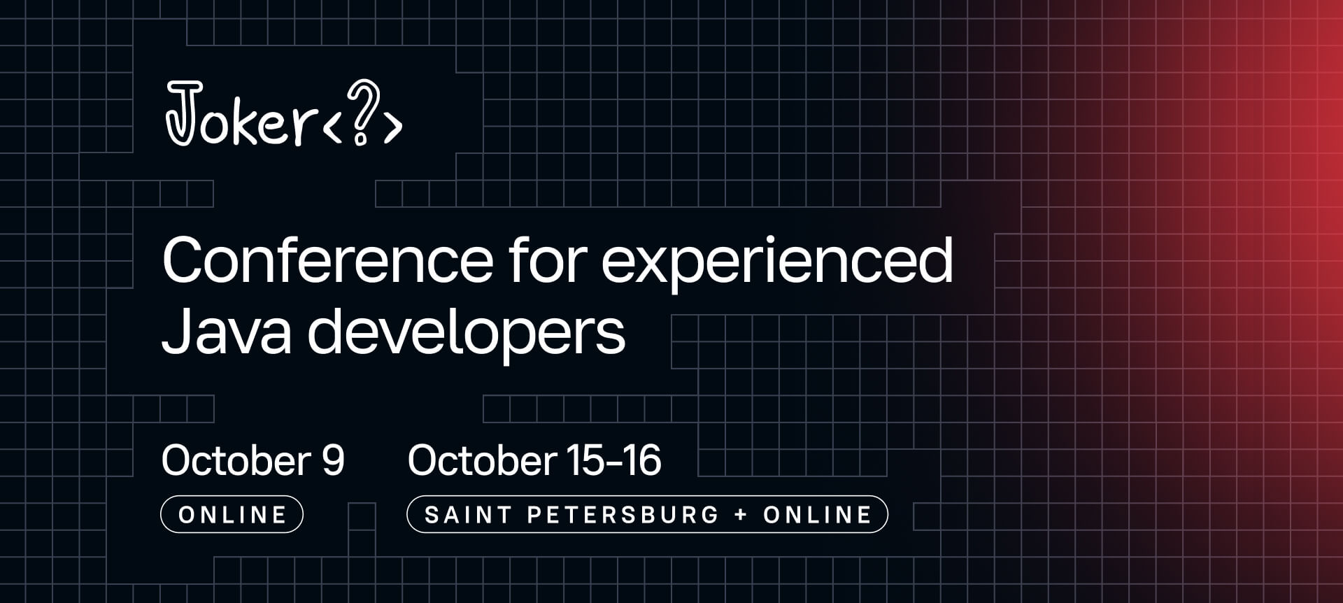 Joker 2024 | Archive | Java conference