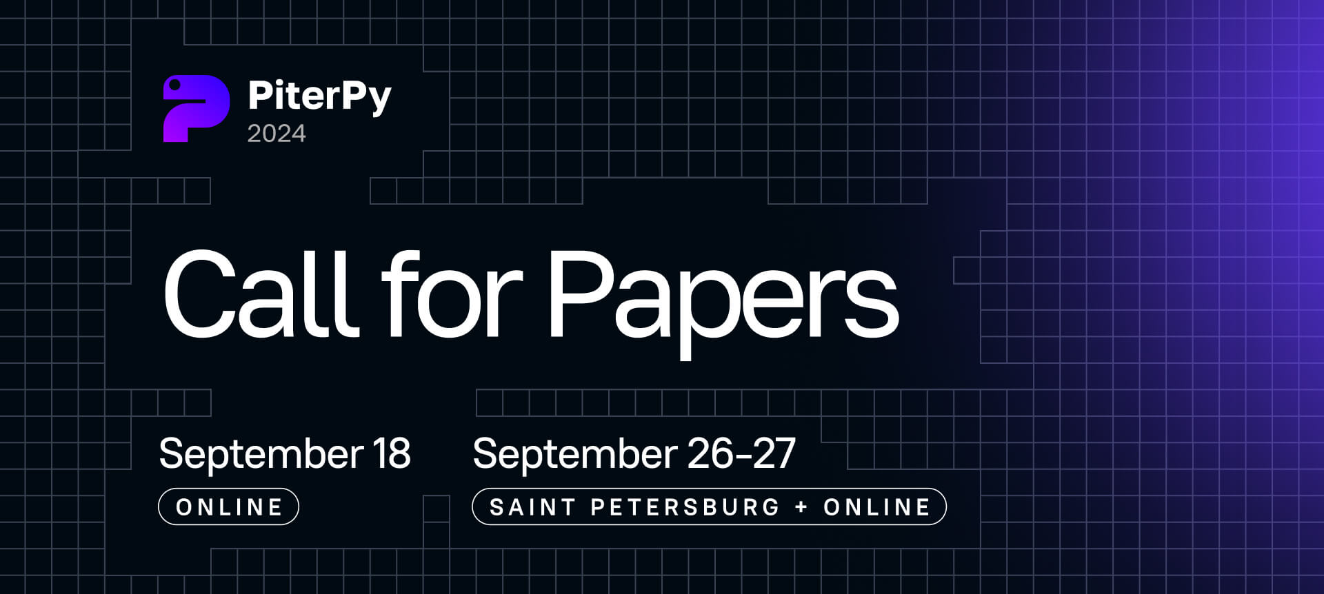 PiterPy 2024 | How to submit your talk | Conference for Python developers