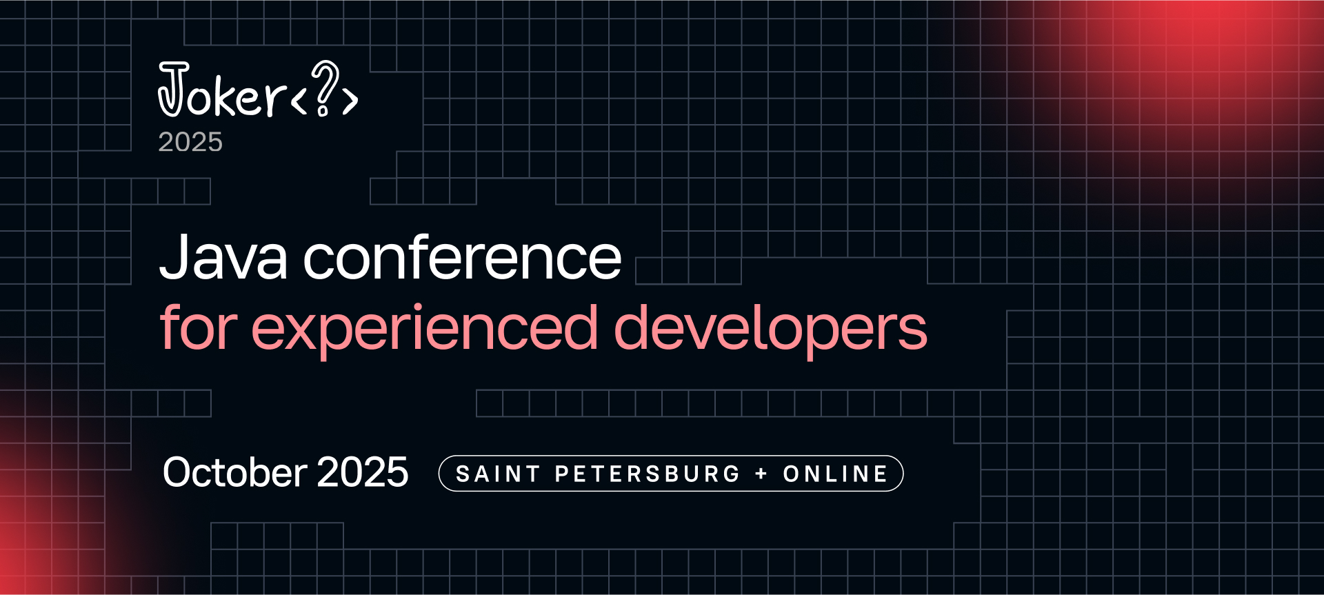 Joker 2025 | Participation rules | Java conference