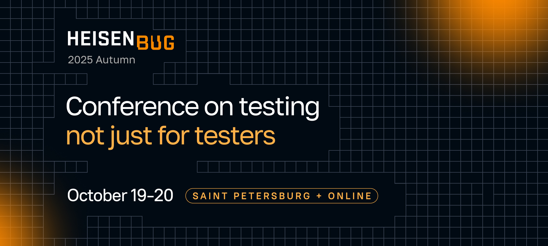 Heisenbug 2025 Autumn | IT Conference on QA and Testing