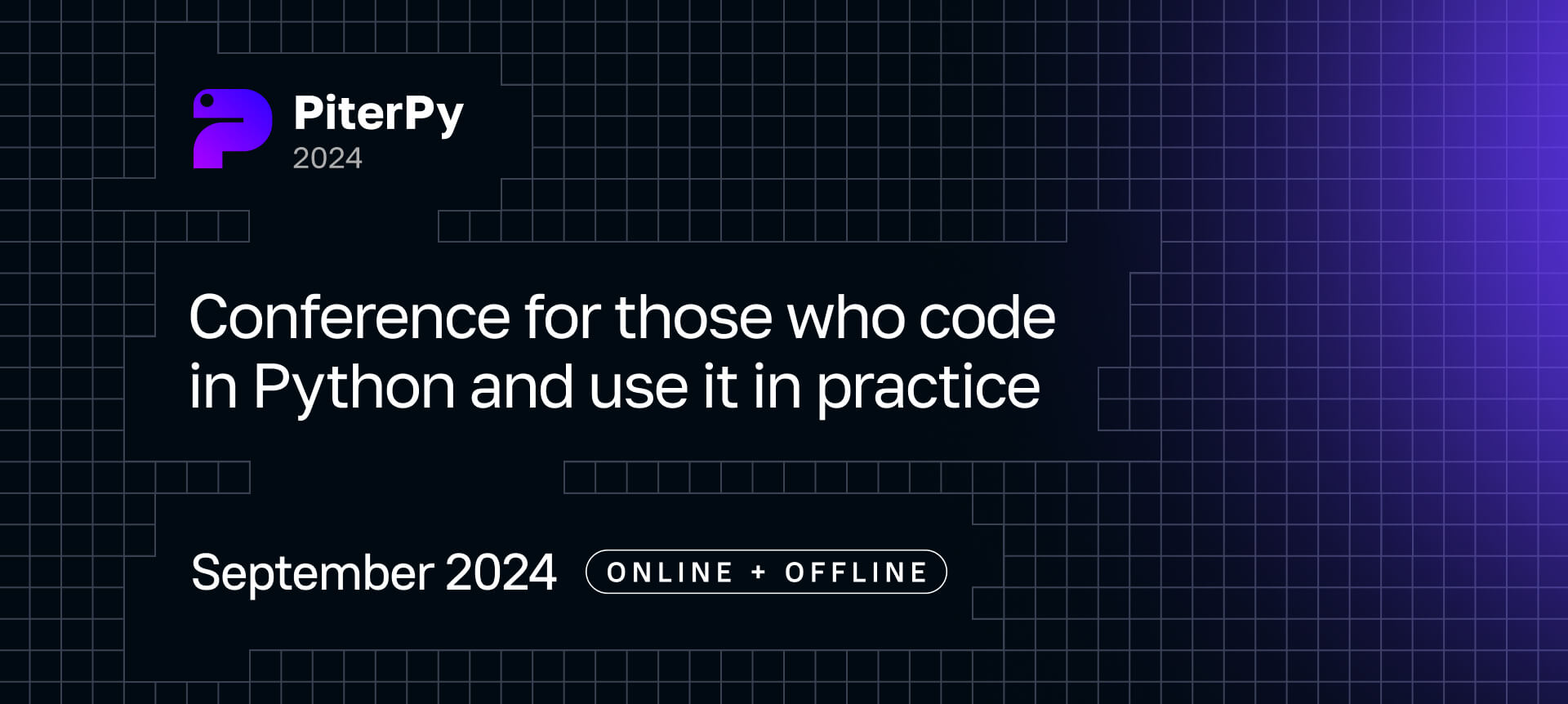 PiterPy 2023. Conference for those who code in Python and use it in ...