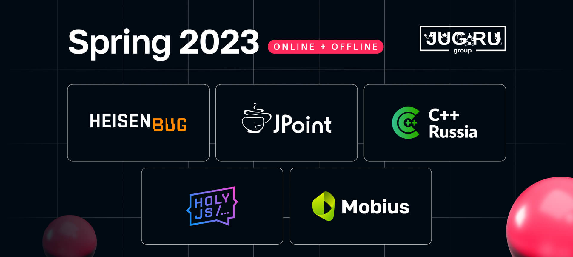 JUG Ru Group. Hardcore IT conferences of spring