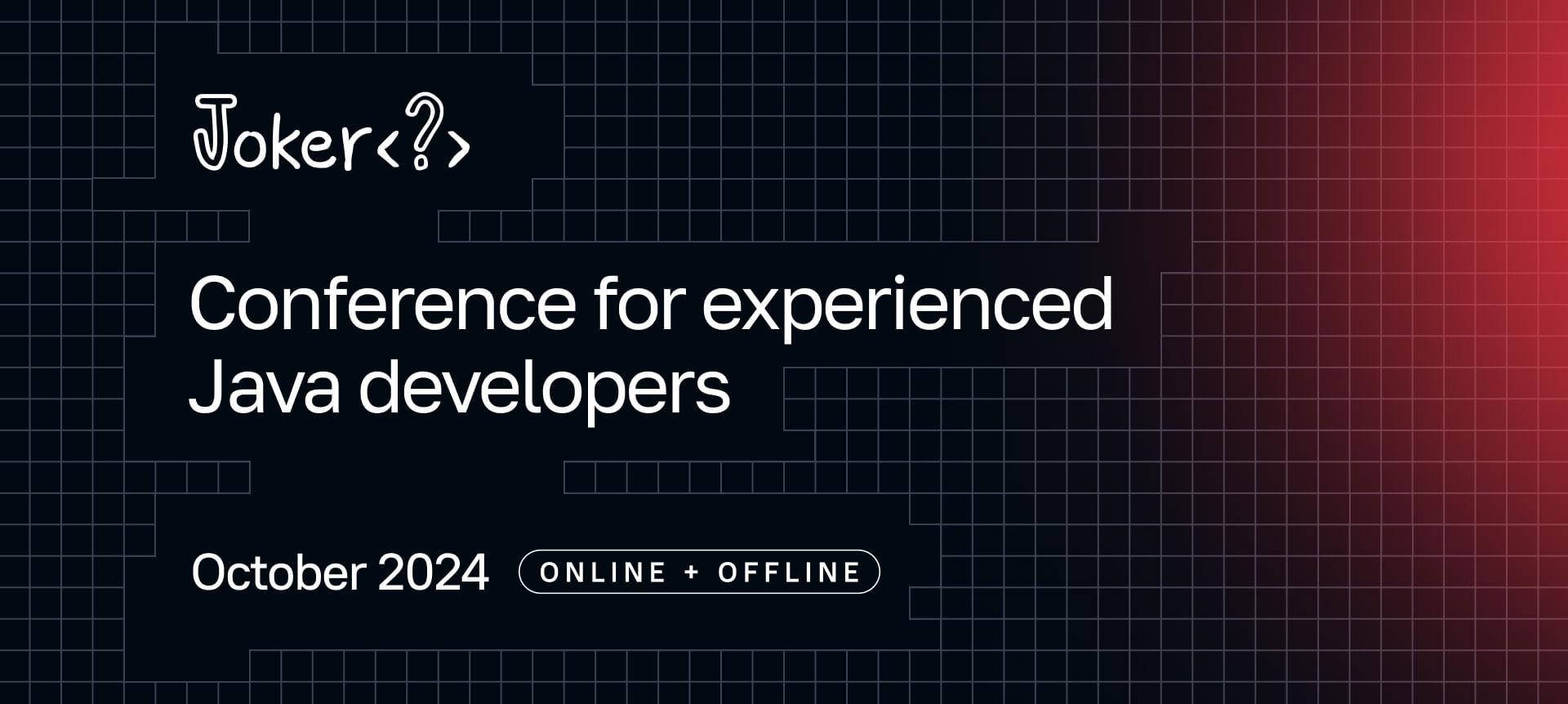 Joker 2024. Сonference for experienced Java developers