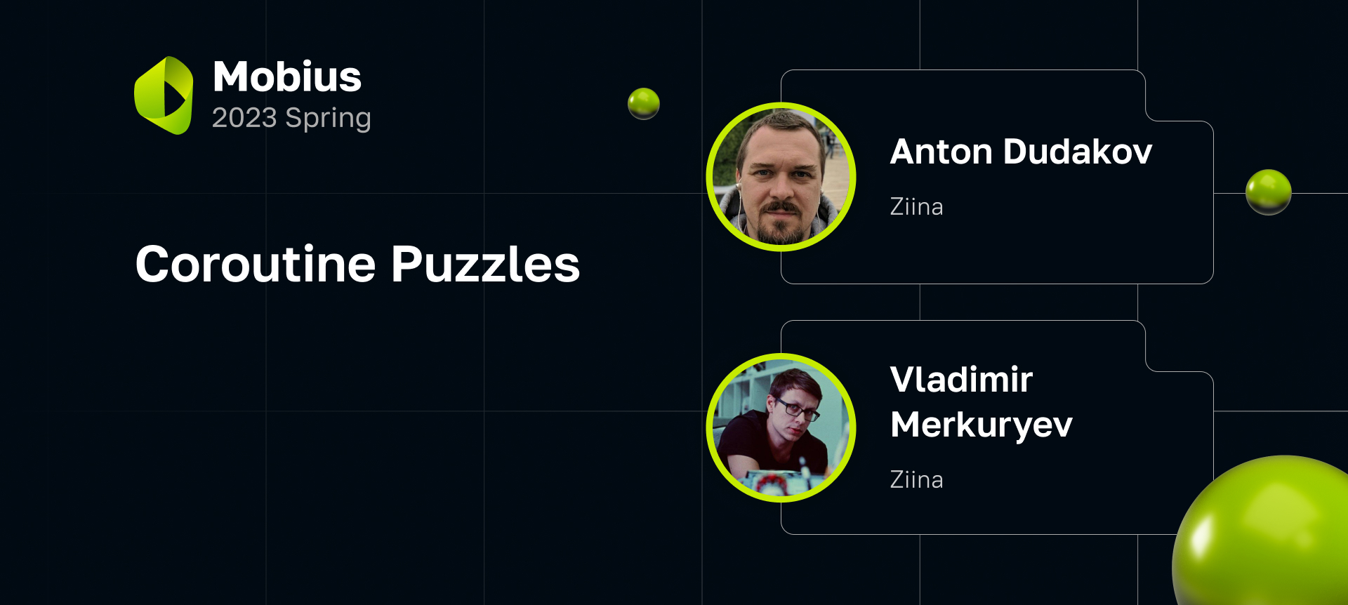 Coroutine Puzzles | Talk at Mobius 2023 Spring