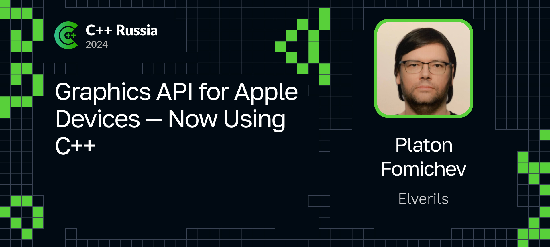 Graphics API for Apple Devices — Now Using C++ | Talk at С++ Russia 2024