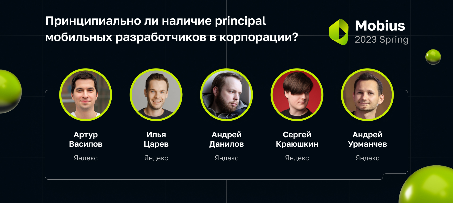 Принципиально ли наличие principal мобильных разработчиков в корпорации? | Доклад на Mobius 2023 ...