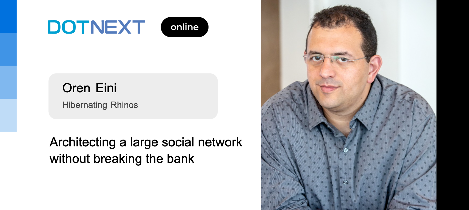 Architecting a large social network without breaking the bank | Доклад на DotNext 2021 Moscow